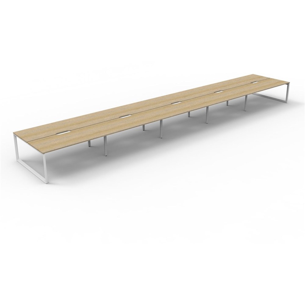 Office Furniture - Rapidline Deluxe Infinity Desk Loop Leg Double Sided ...