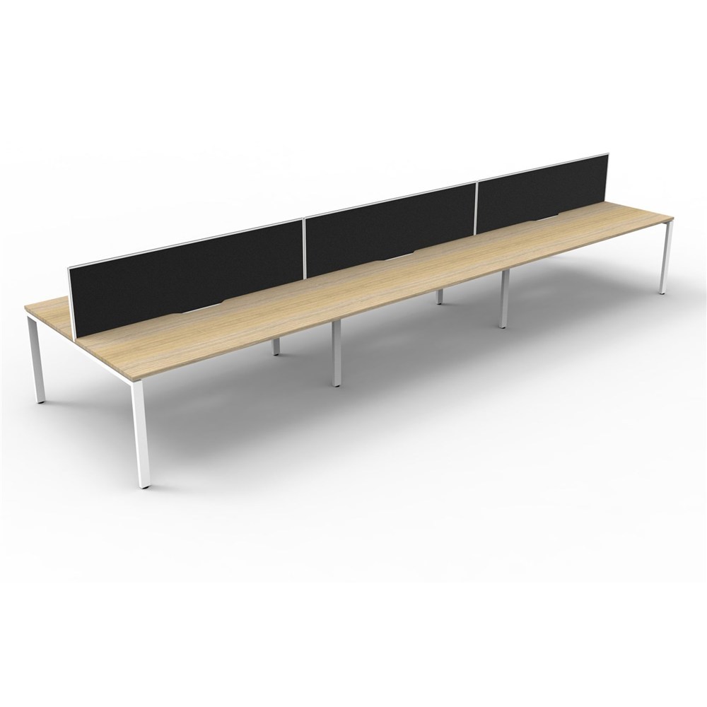 Office Furniture - Rapidline Deluxe Infinity Desk Profile Leg Two Sided ...
