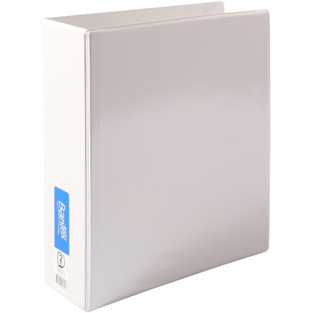 Binders & Folders - Bantex Insert Binder A4 2D 65mm White - Cultural ...